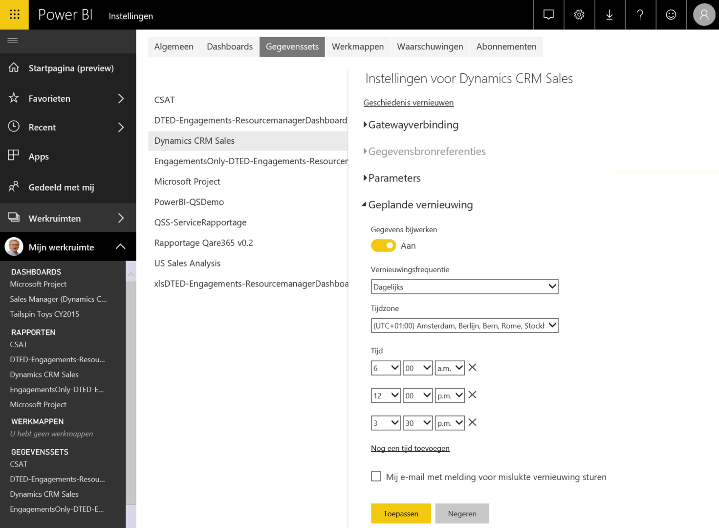 Creating reports with Microsoft Power BI - QS solutions EN