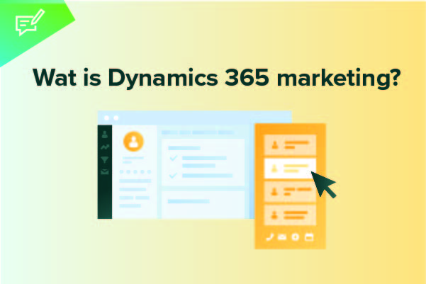 What is Dynamics 365 Marketing? - QS solutions EN
